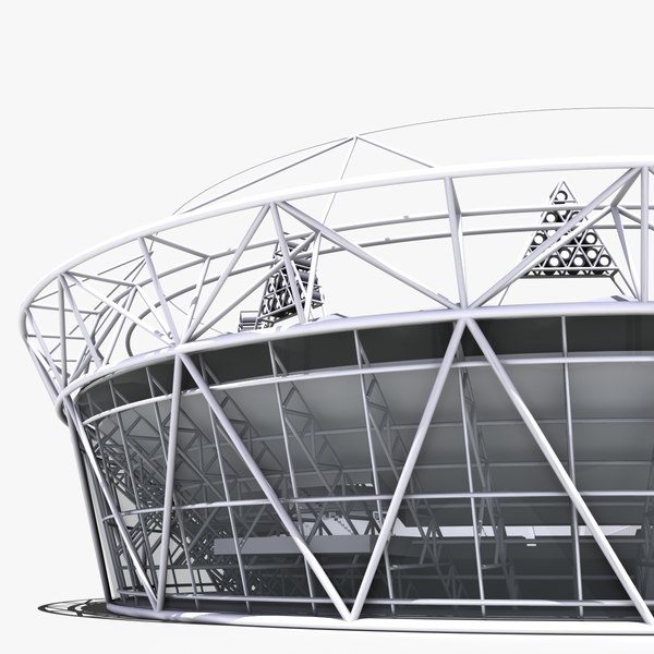 london olympic stadium 3d model