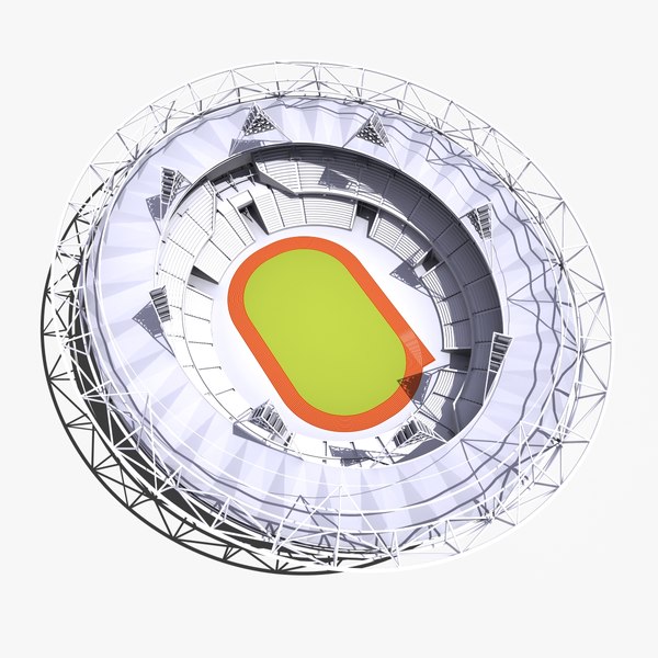 london olympic stadium 3d model