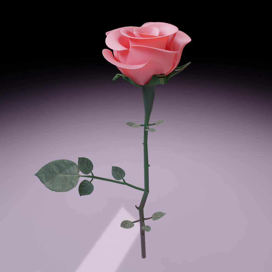 3D Rose Flower Plants Model - TurboSquid 1588537