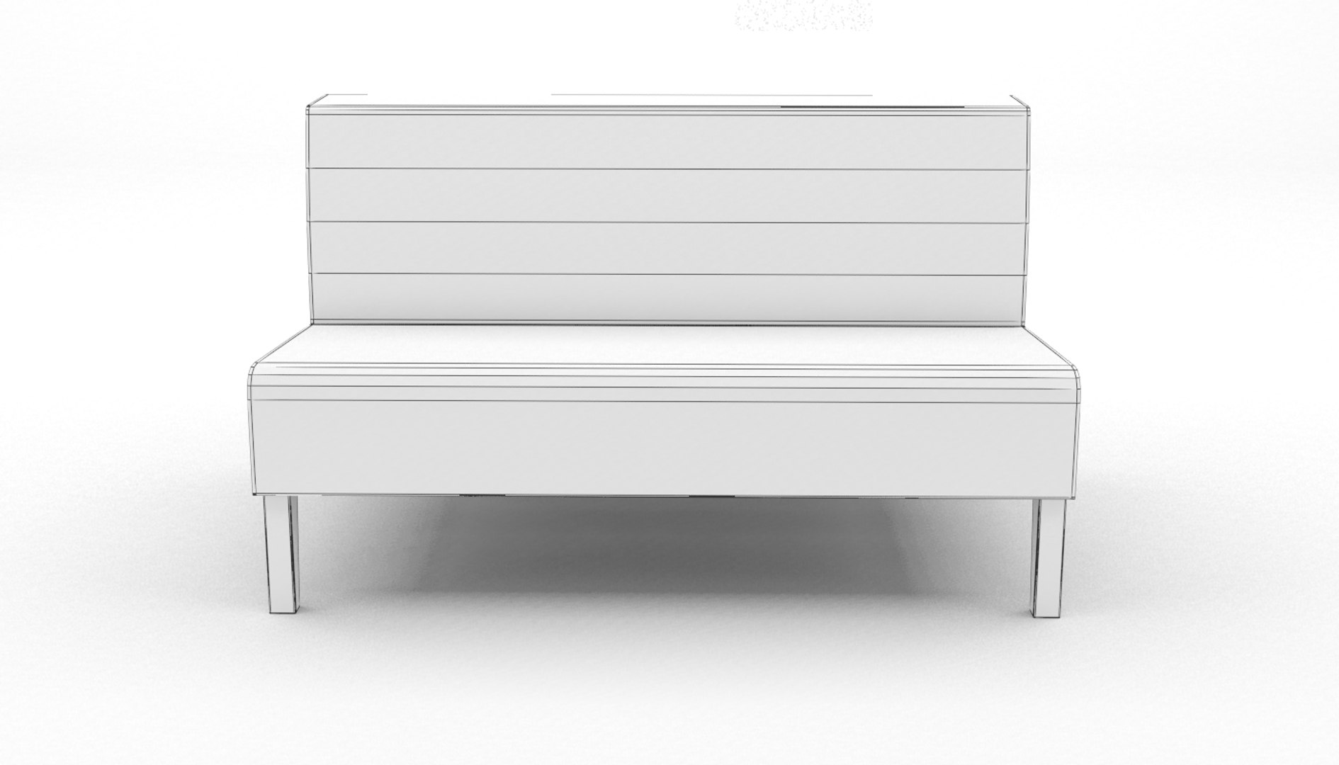 3d couch prop realist