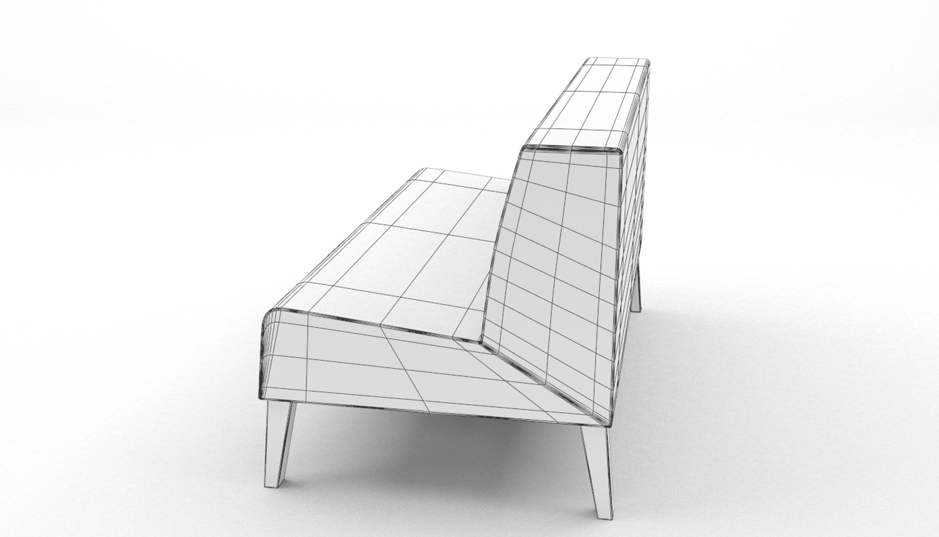 3d couch prop realist