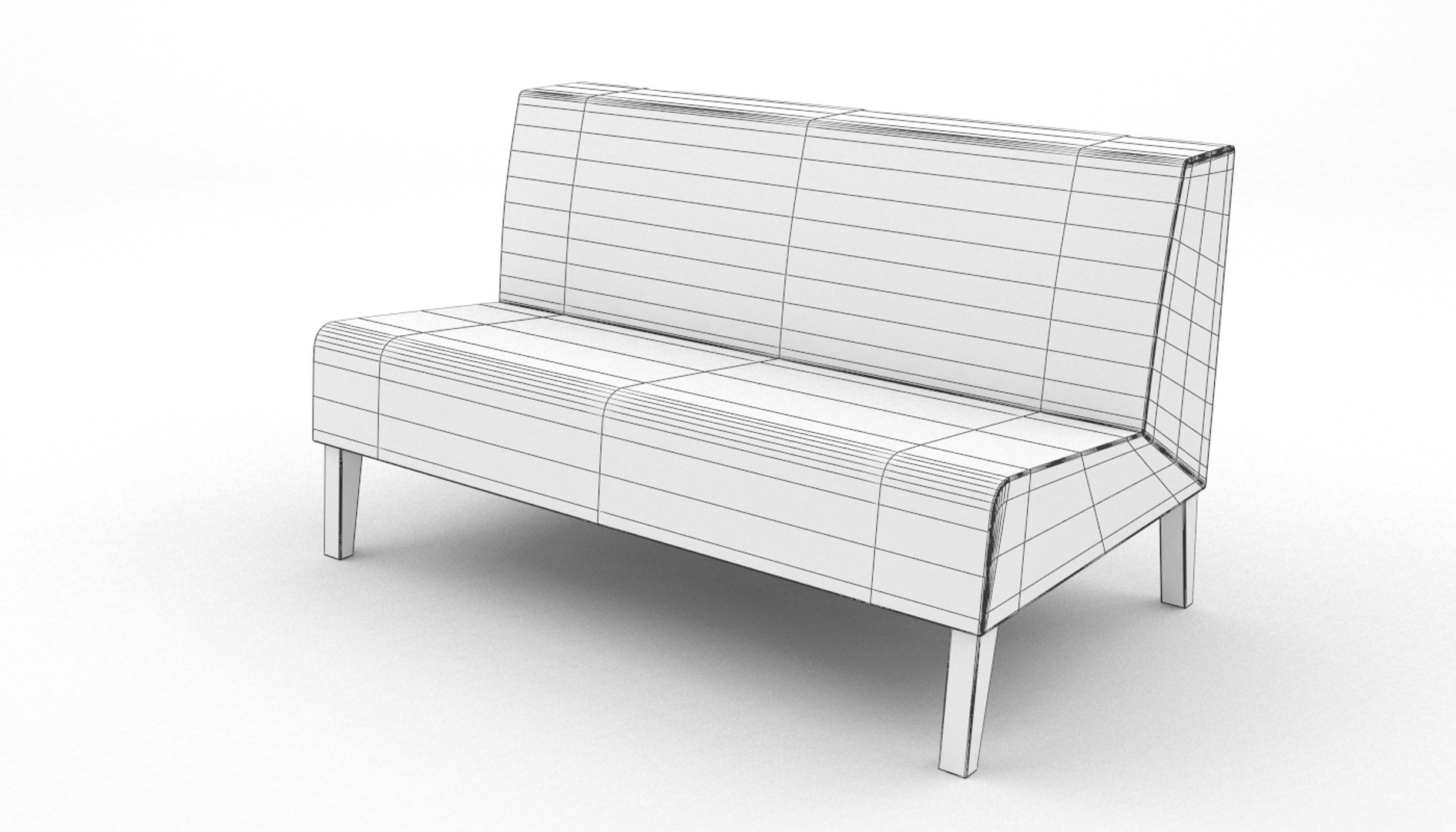 3d couch prop realist