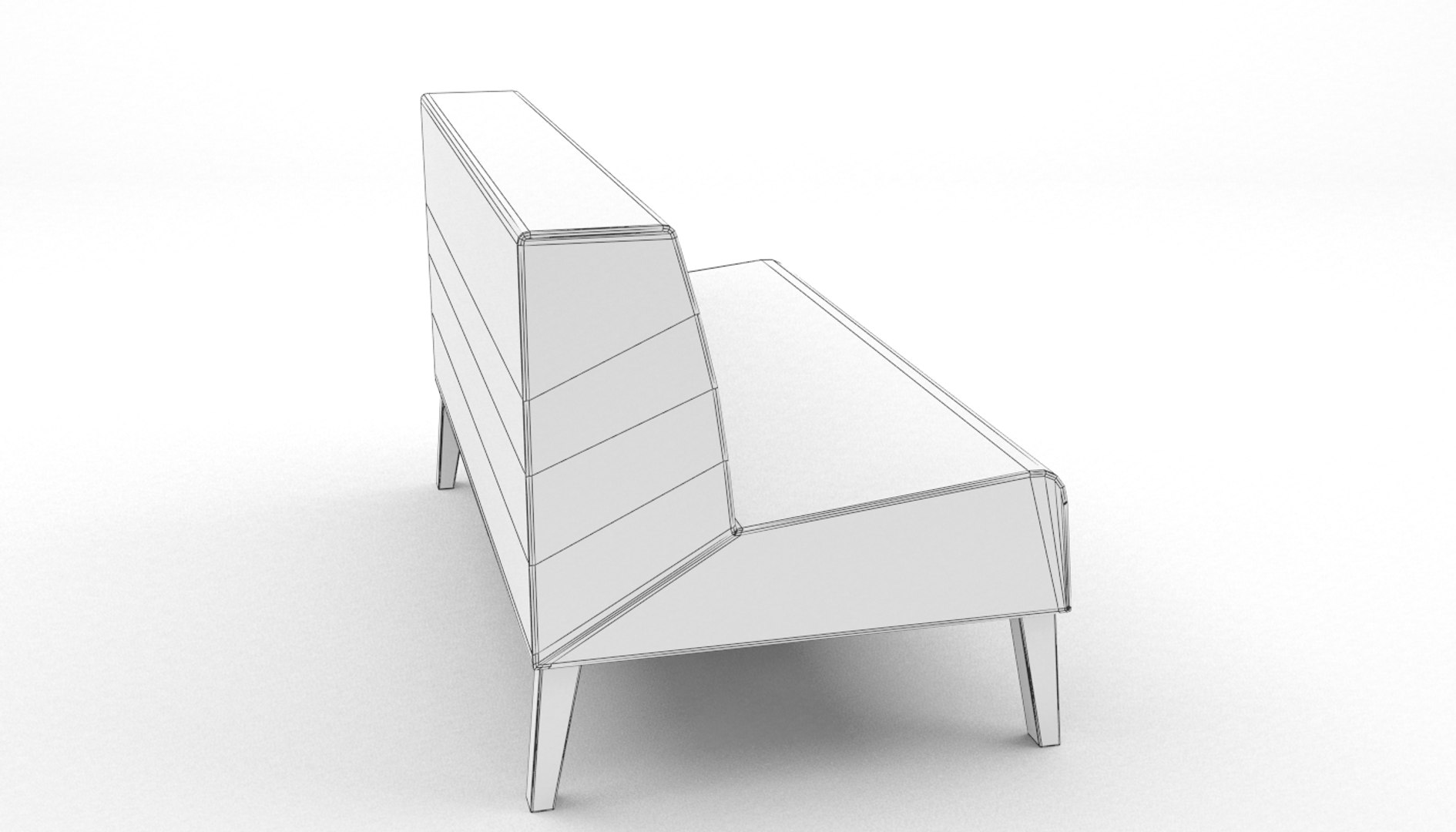 3d couch prop realist