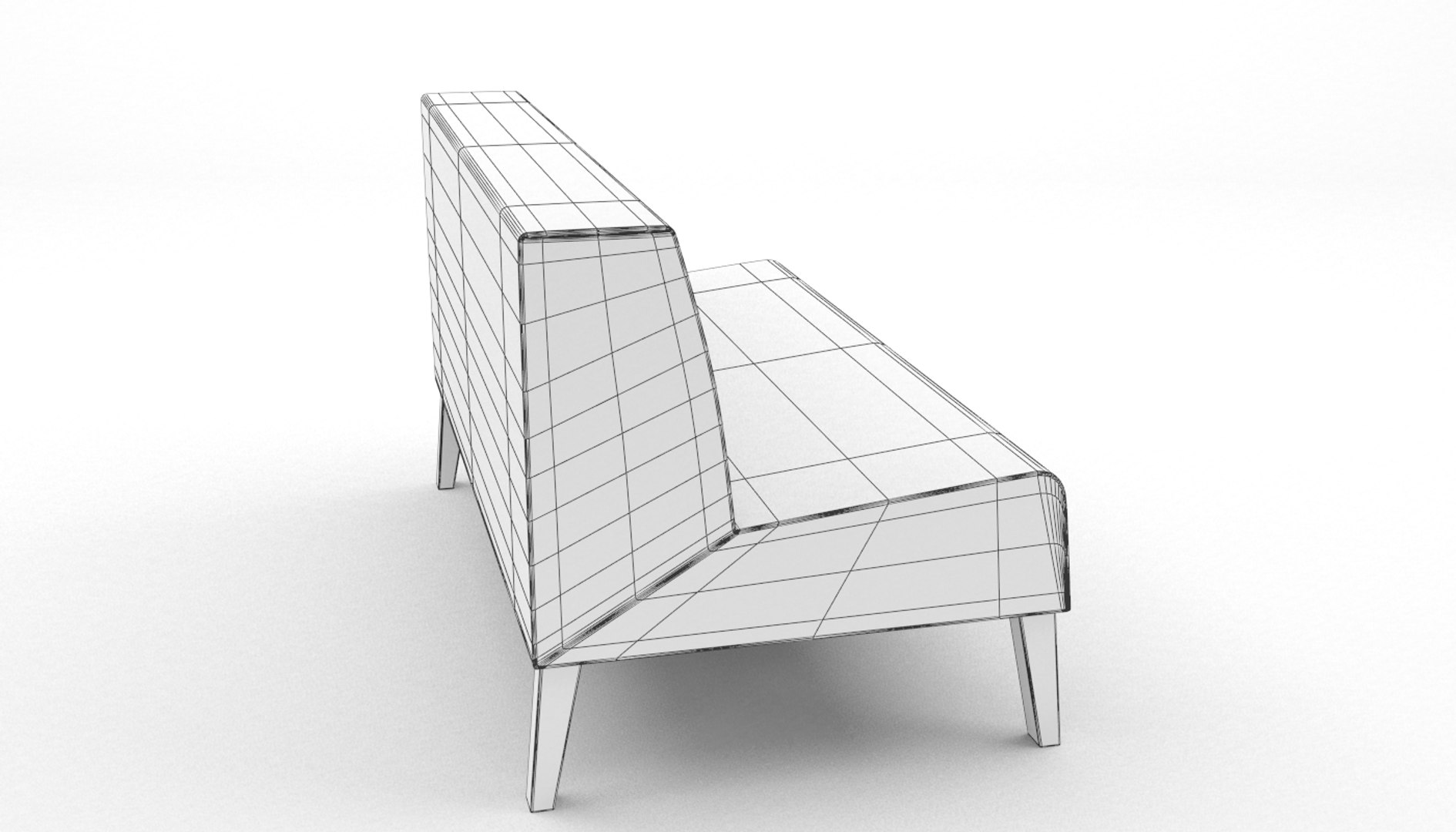 3d couch prop realist