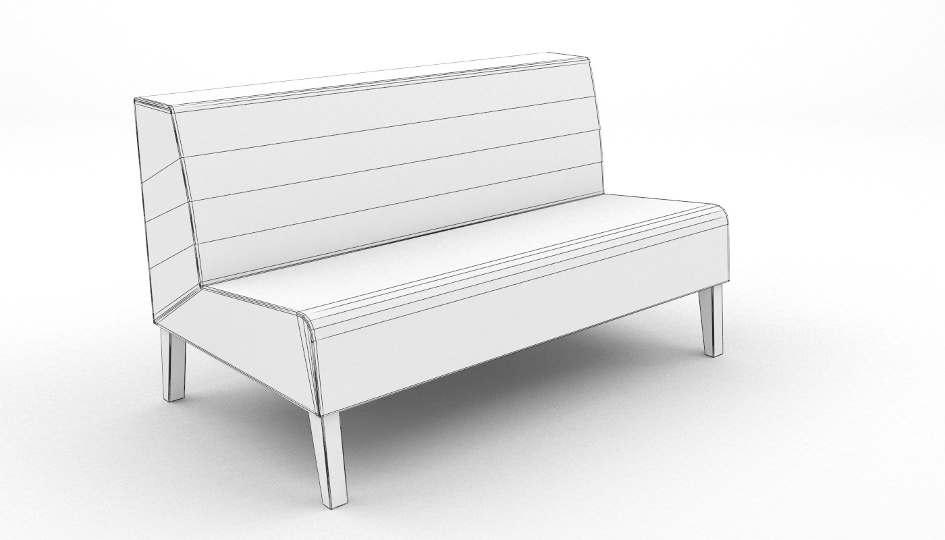 3d couch prop realist