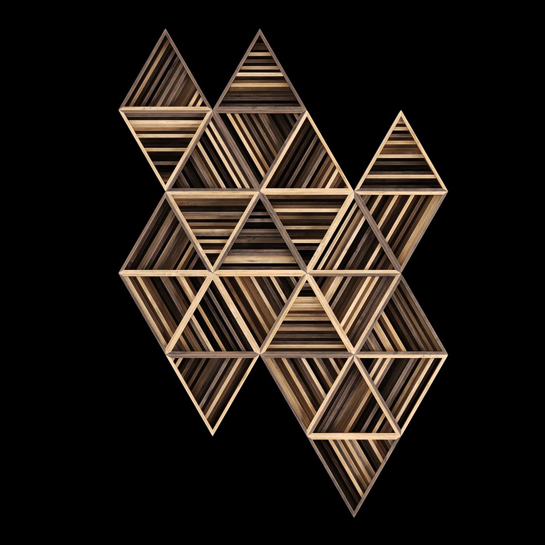 Decor Rail Triangle N4 Model - TurboSquid 1947833