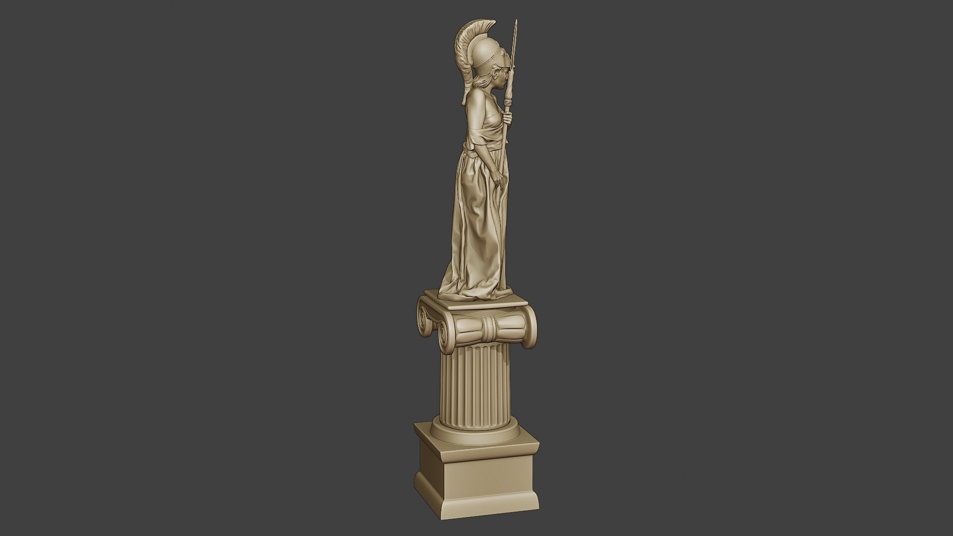Athena a1 gods 3D model - TurboSquid 1662572