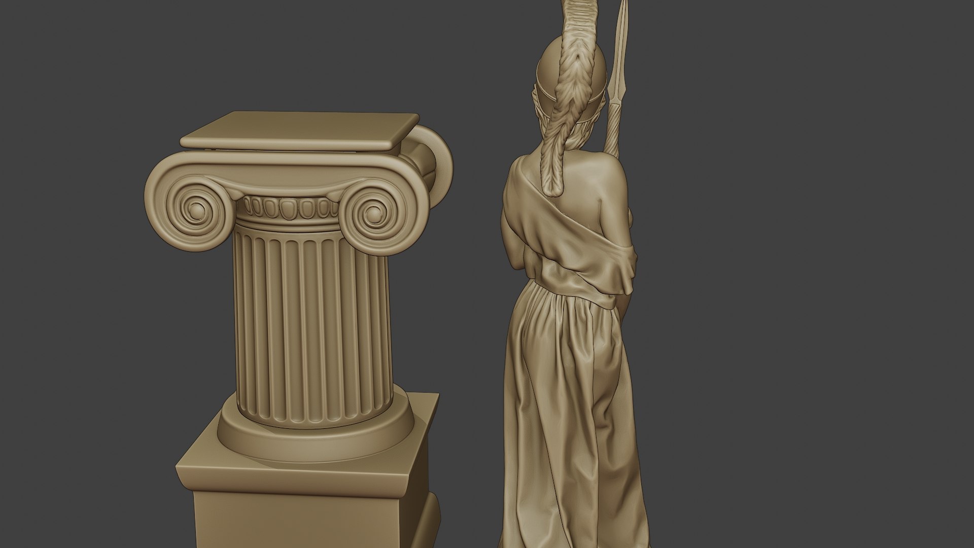 Athena A1 Gods 3D Model - TurboSquid 1662572