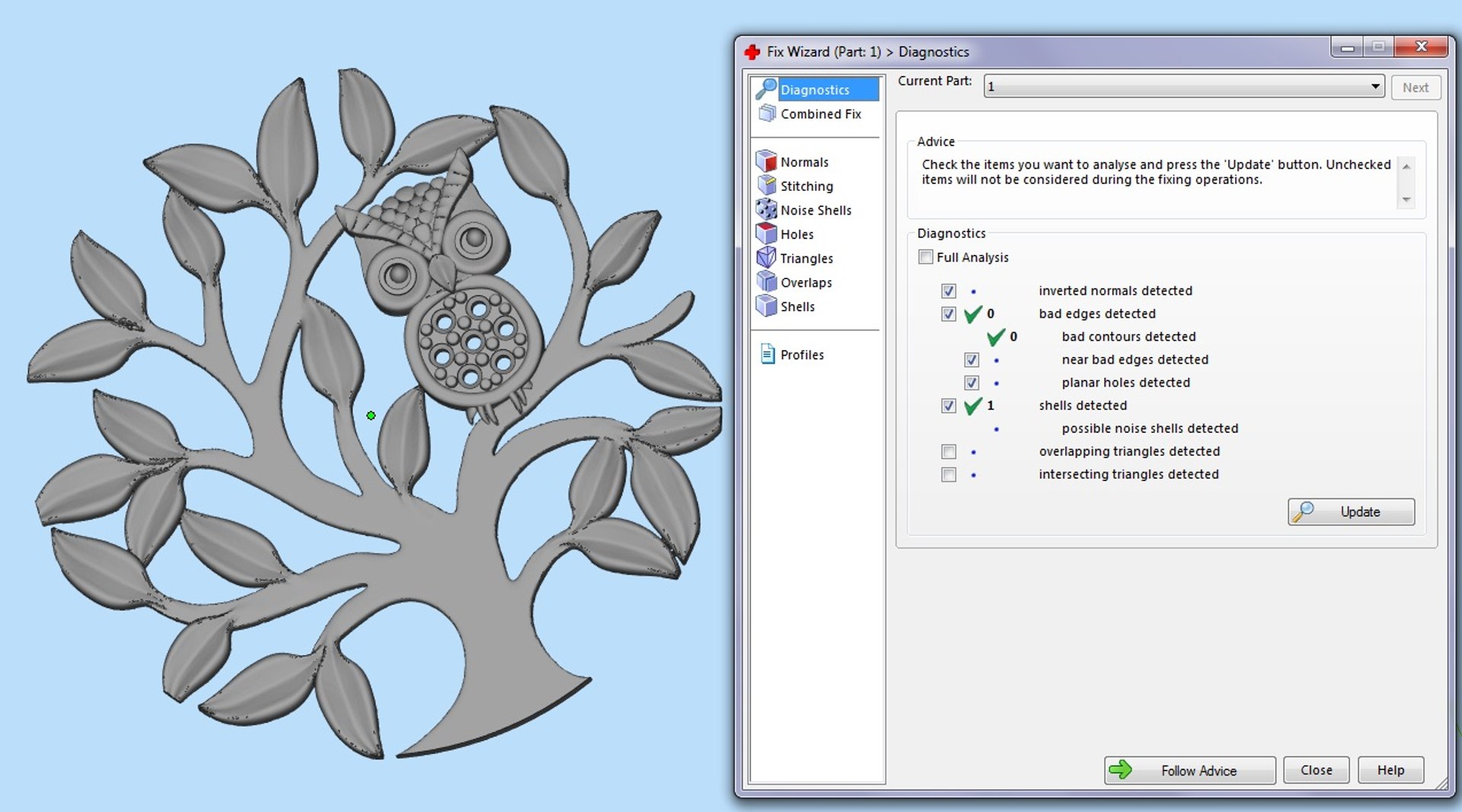 Pendant Tree Of Life With Owl 3D Model - TurboSquid 1763230