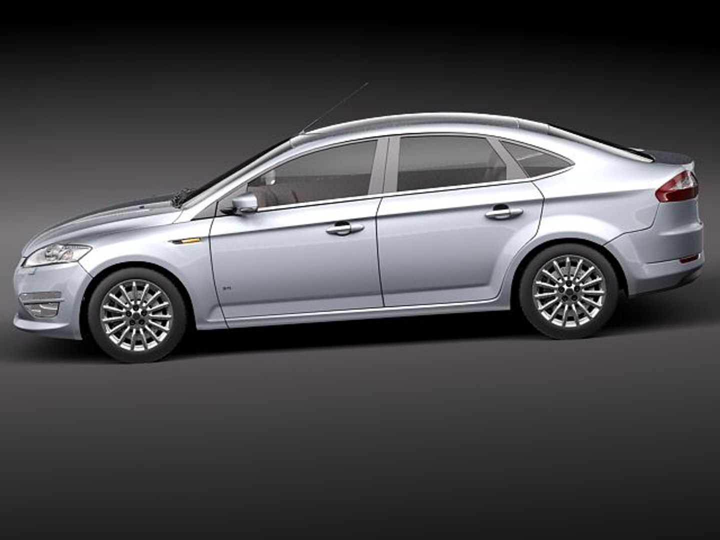 Mondeo 2011 3d Model