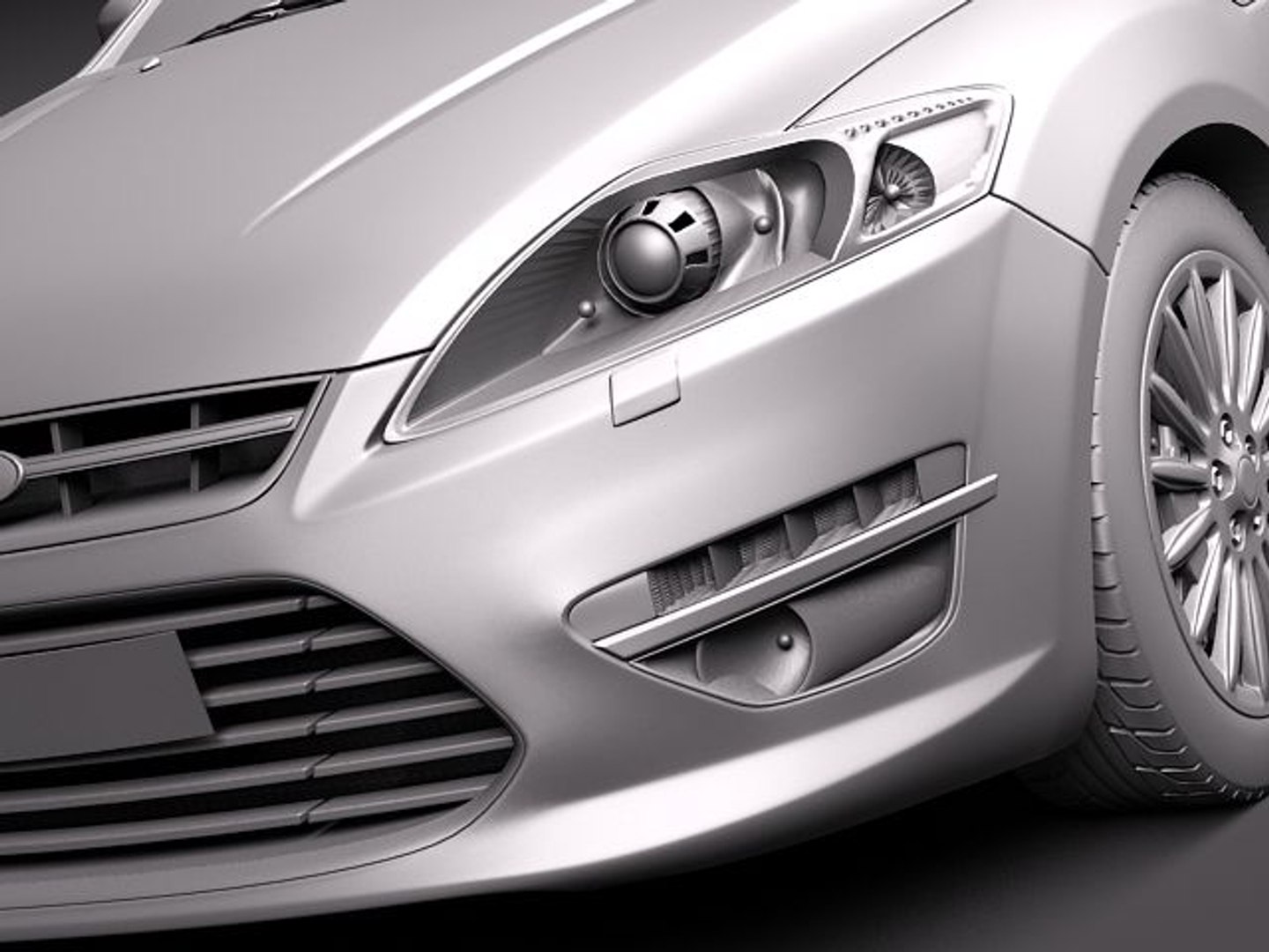Mondeo 2011 3d Model