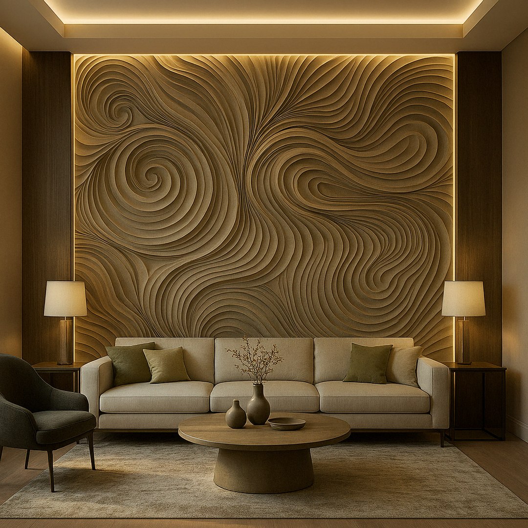 3D 3D Wall Panel Mural Decor Set Relief Stl 10 Model - TurboSquid 2393406