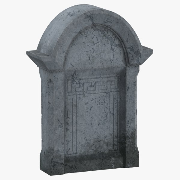 modelo 3d Lápida 02 - TurboSquid 1710381