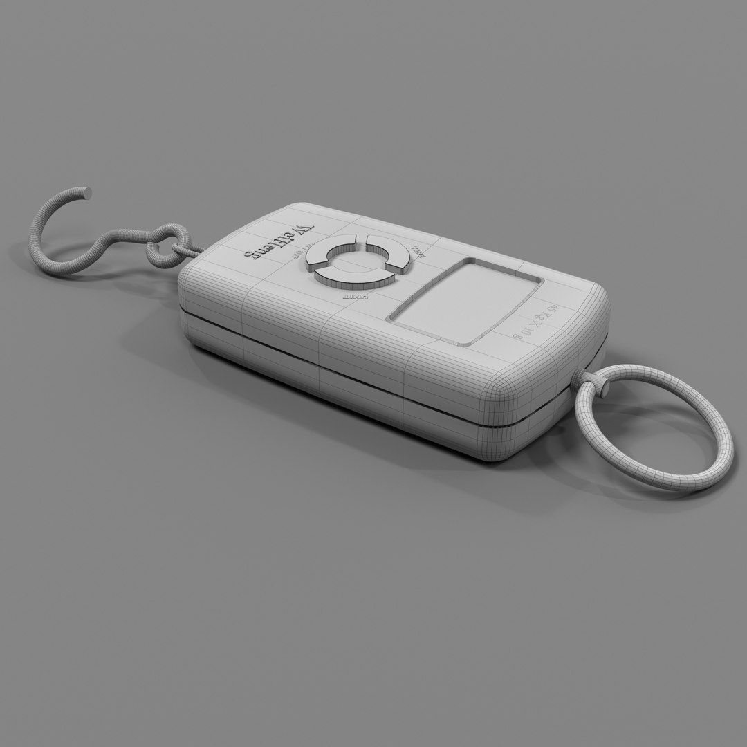 3D digital electronic scale - TurboSquid 1983411