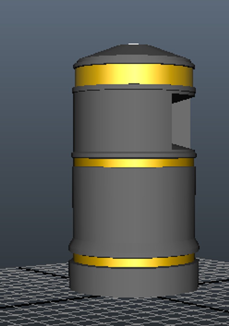 Bin 3d Model