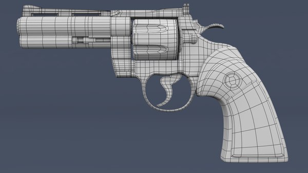 3D colt python 357 model - TurboSquid 1349724