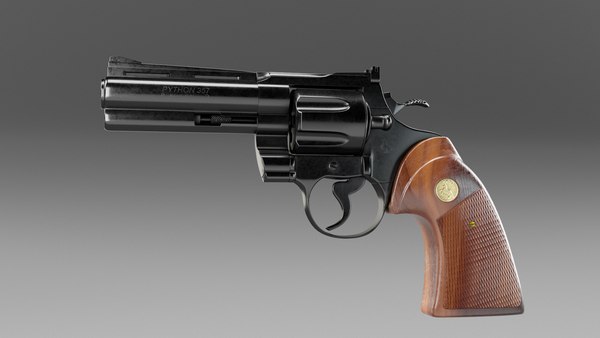 3D colt python 357 model - TurboSquid 1349724