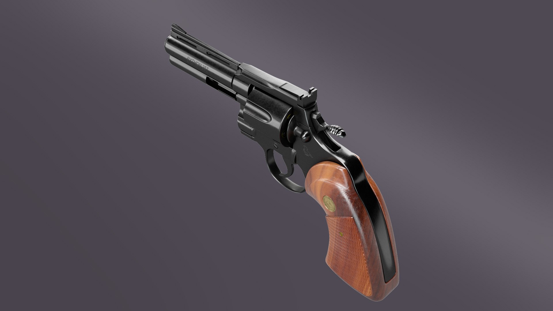 3D Colt Python 357 Model - TurboSquid 1349724