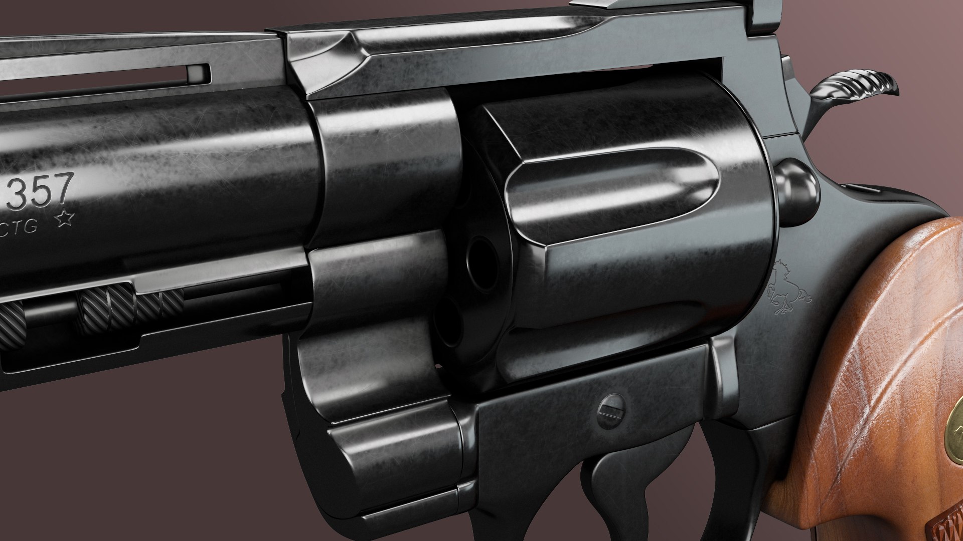 3D Colt Python 357 Model - TurboSquid 1349724