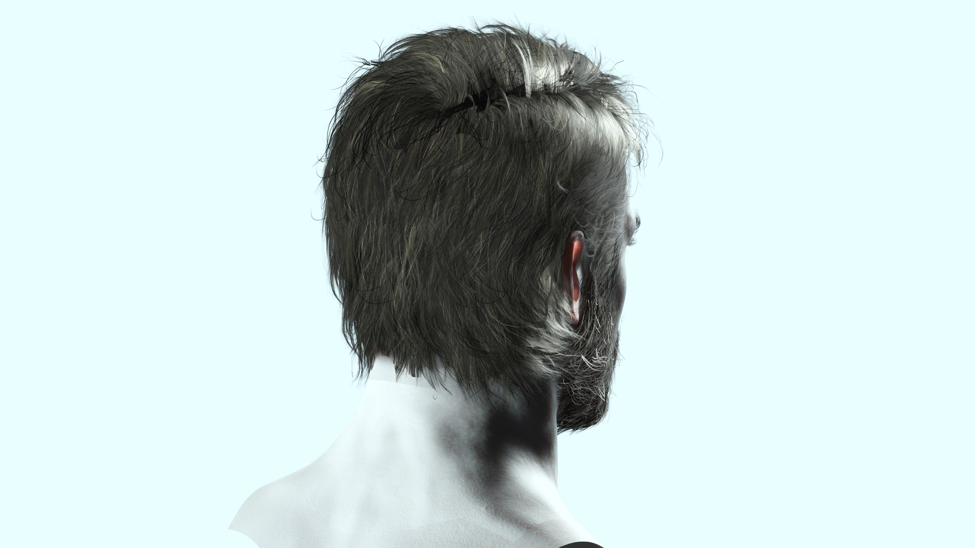 Realistic Women Bun Hairstyle 3D model - TurboSquid 2133352