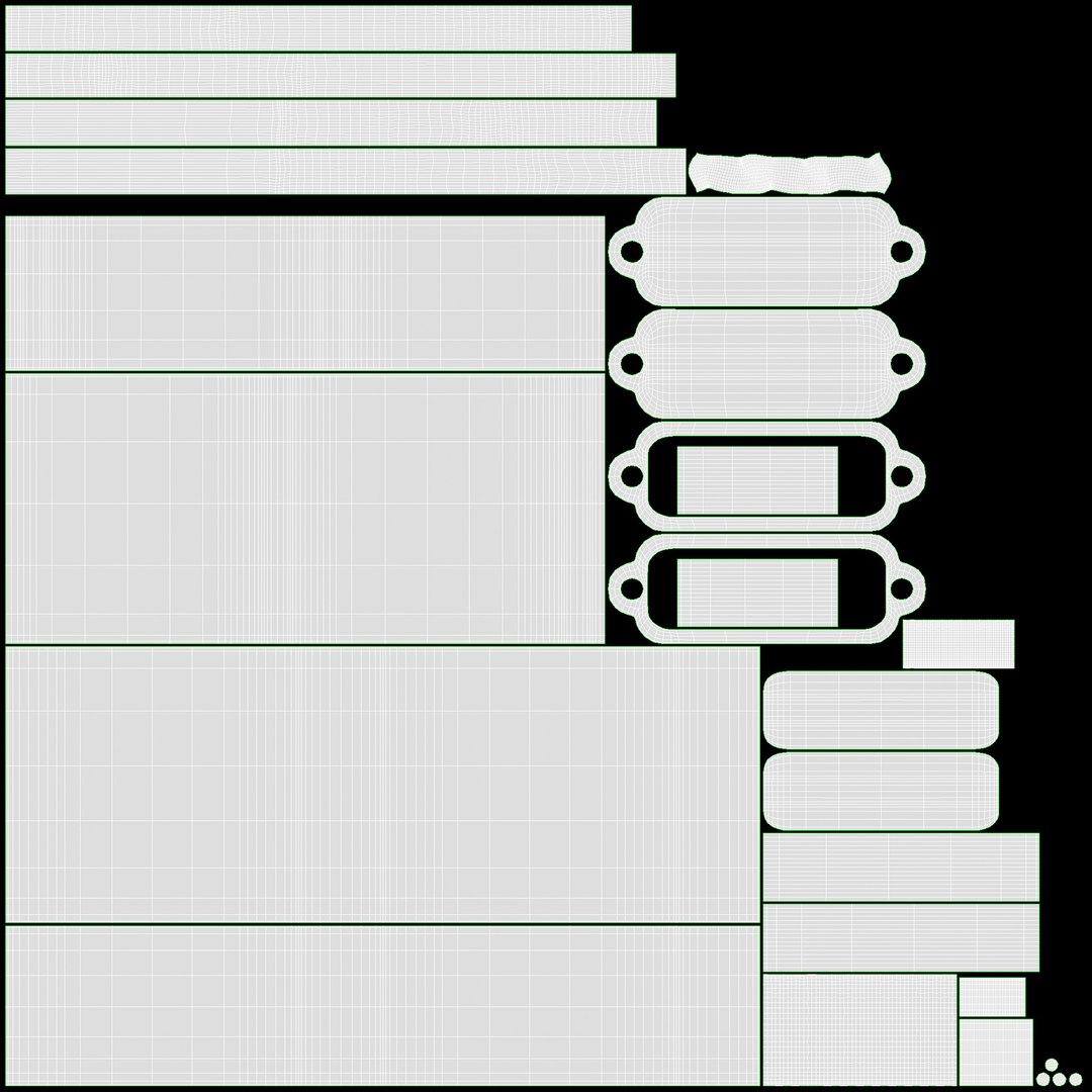 Japanese Wooden Box Inro Open Model - TurboSquid 2134515