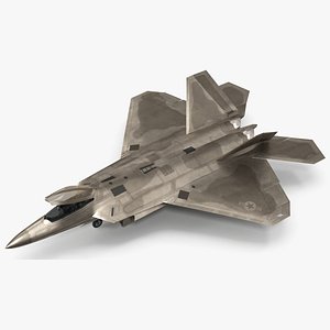 Download Free & Premium Lockheed Martin F-22 Raptor 3D Models | TurboSquid