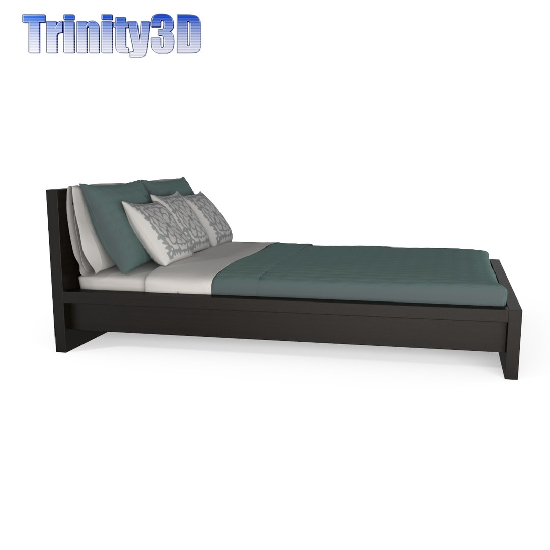 3d Model Queen Bed