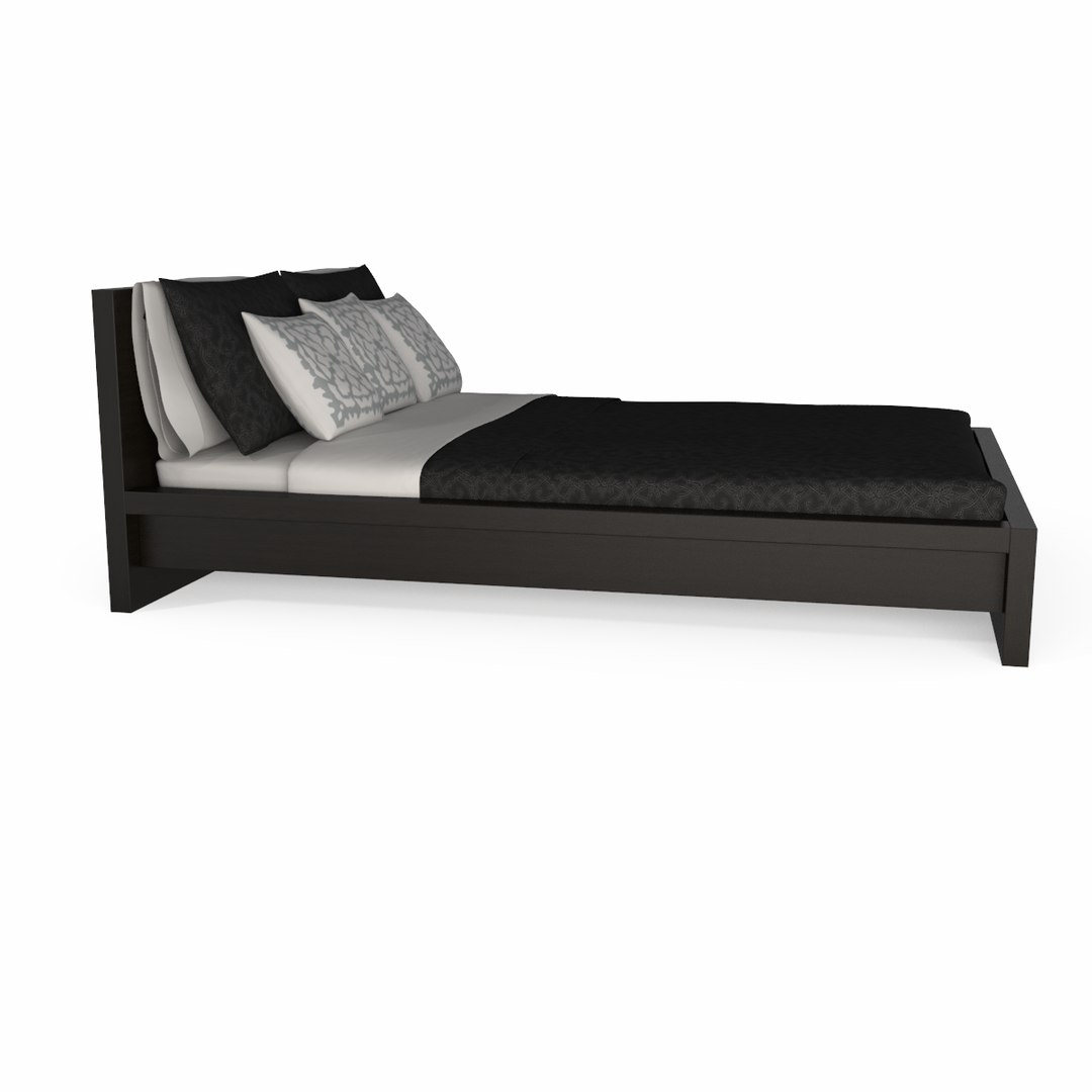 3d Model Queen Bed