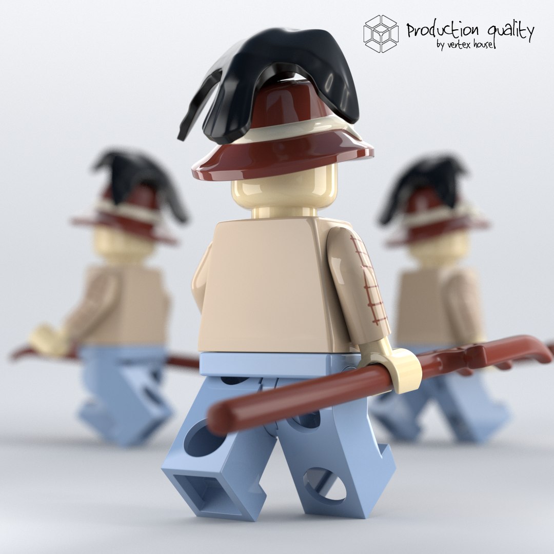 Lego Scarecrow 3D Model - TurboSquid 1156251