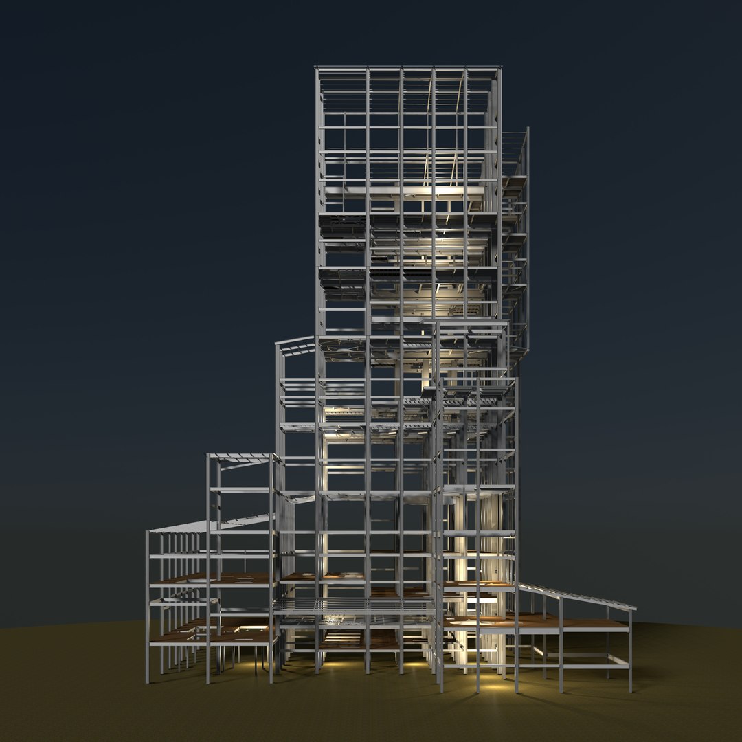 Industrial Tower 24i01 3D - TurboSquid 2207204