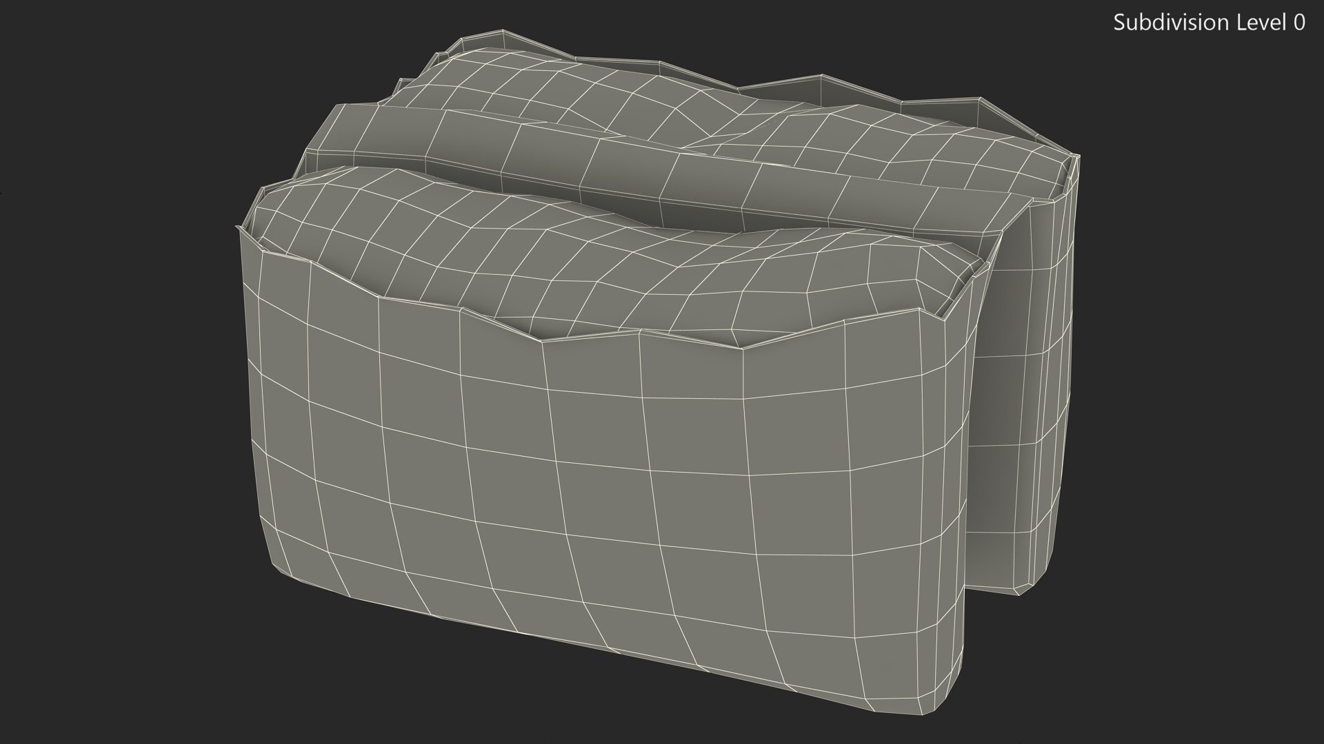 Open Package Of Cement Sakrete 80 Lb White 3D Model - TurboSquid 2139746