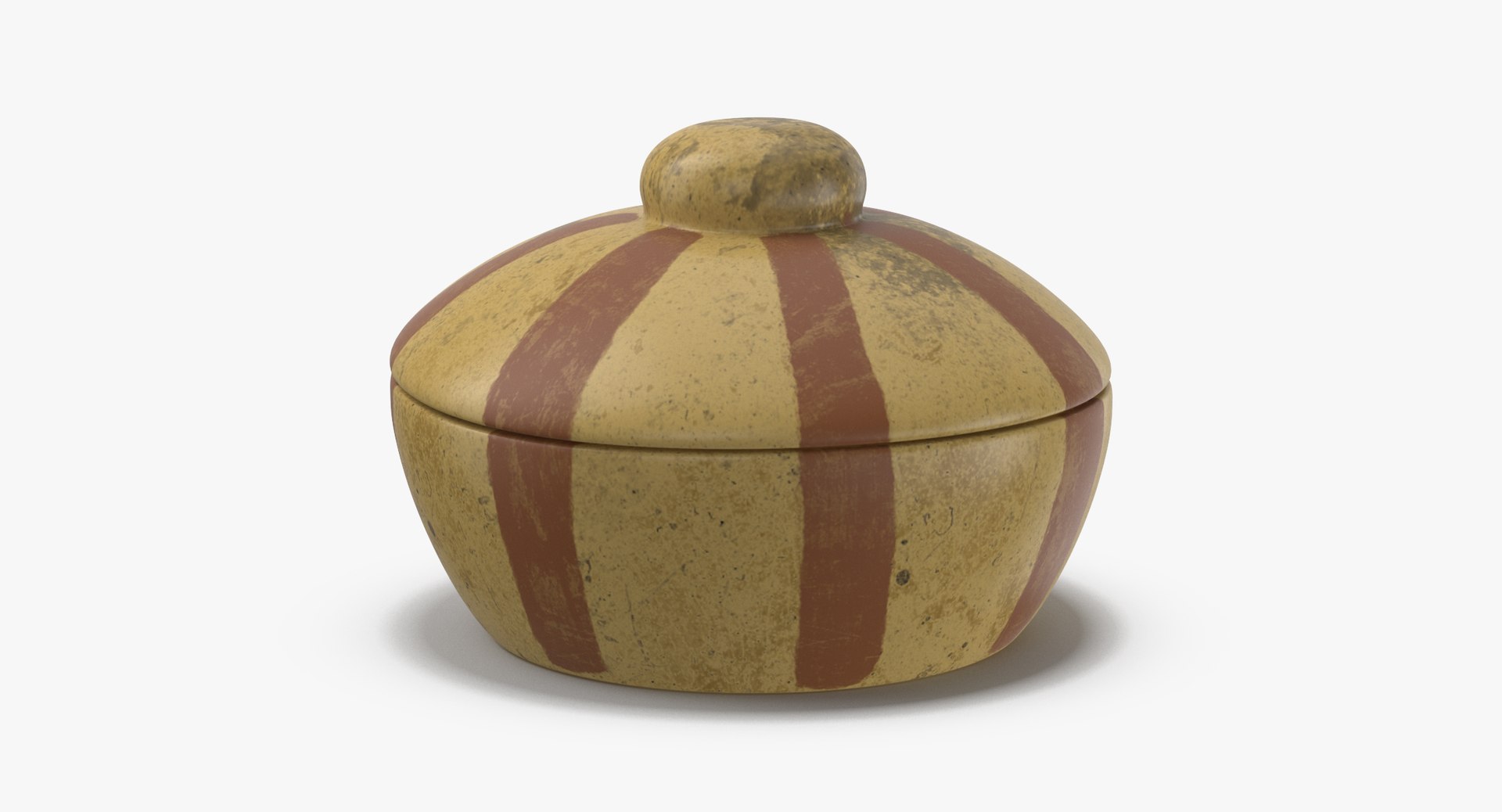 Ceramic Container 3D Model - TurboSquid 1295372