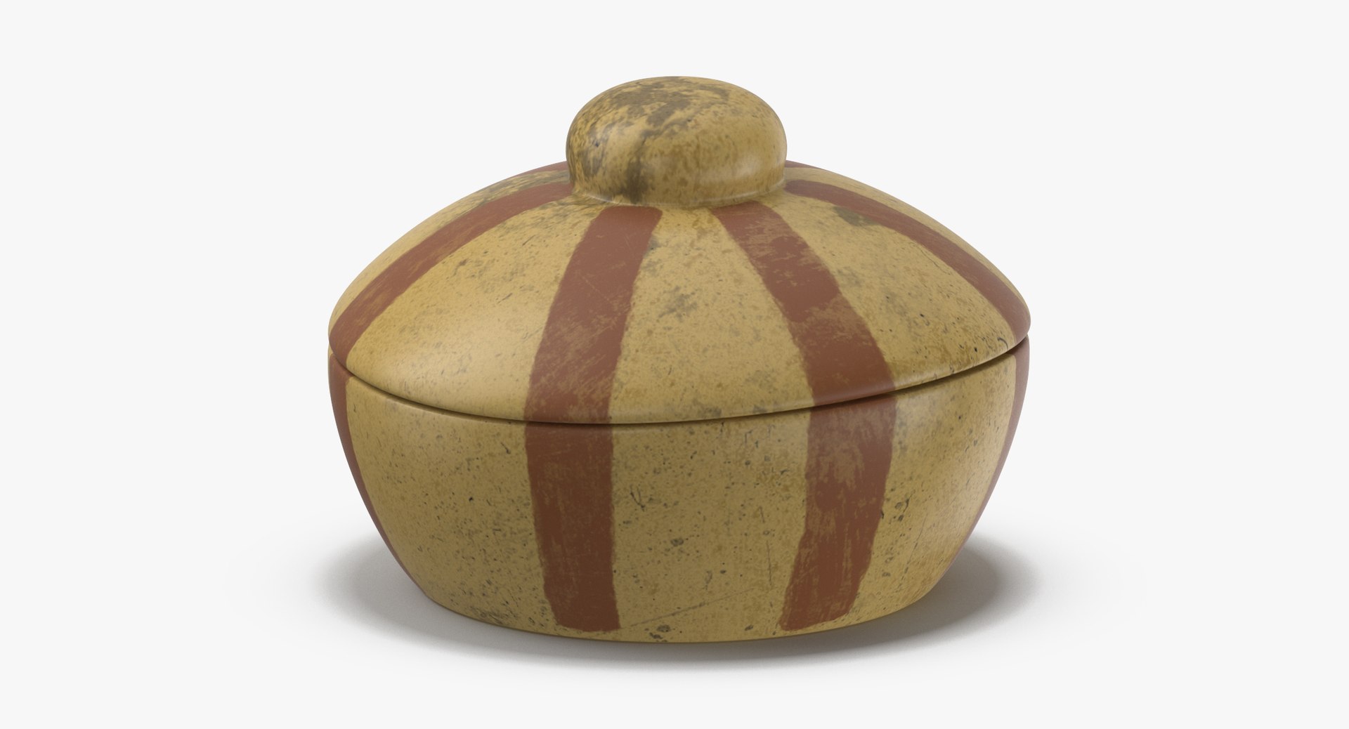 Ceramic Container 3D Model - TurboSquid 1295372