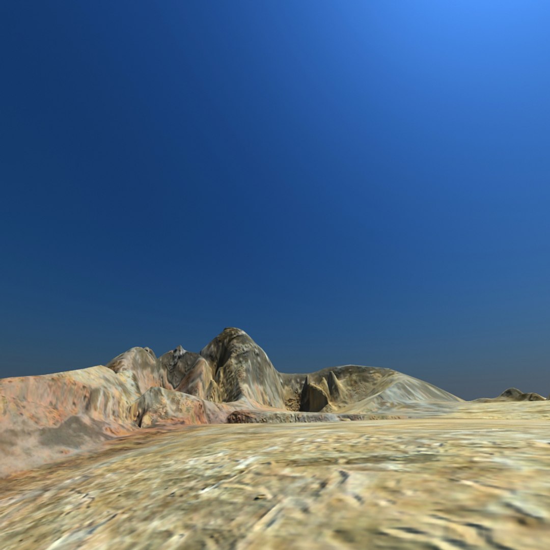 Terrain 3d Model