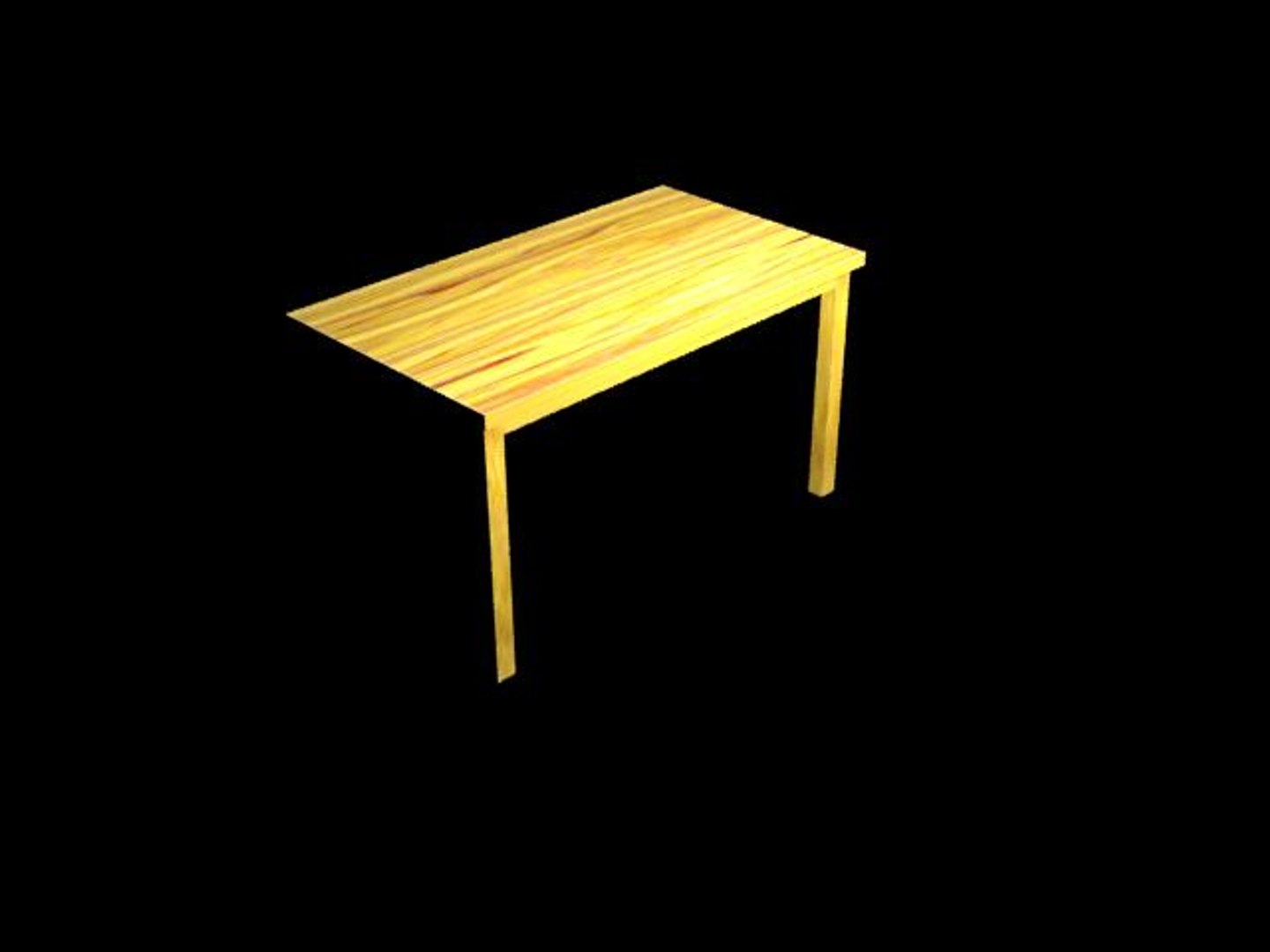 basic table 3d max