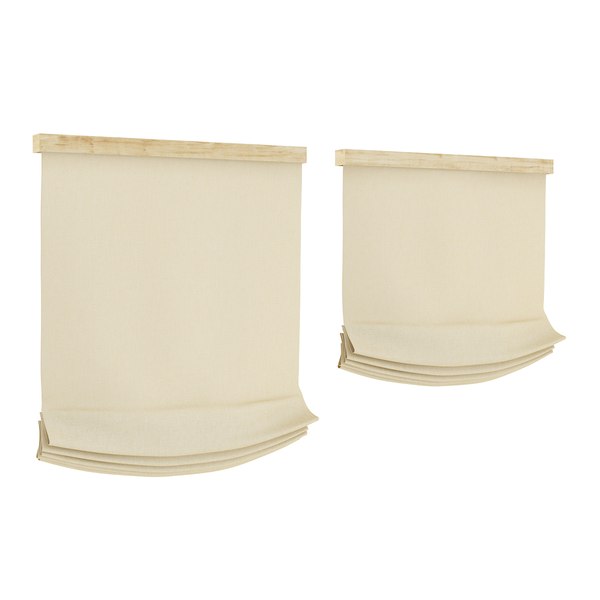 beige window blinds 3d max