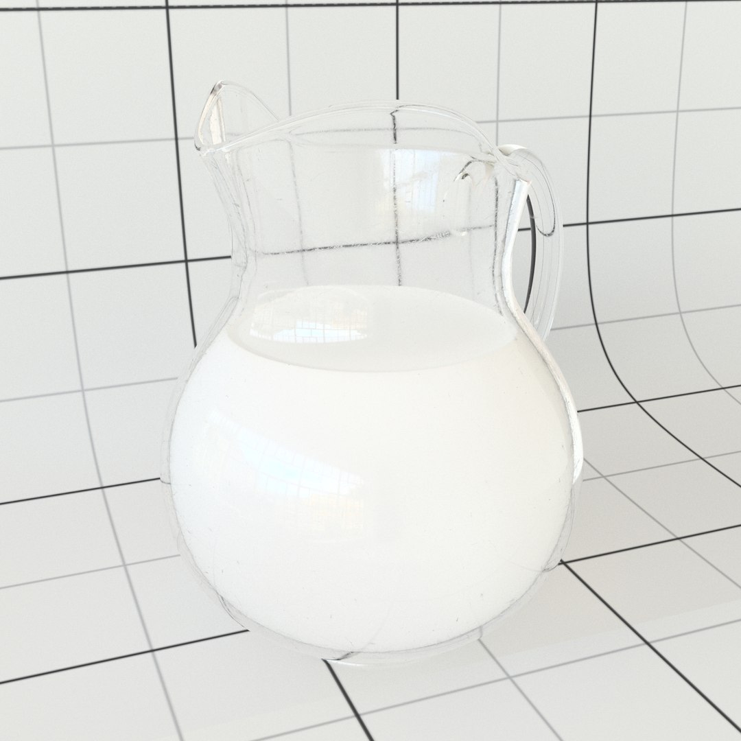 3D Glass Pitcher - TurboSquid 1207954
