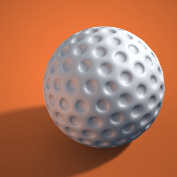 3d model golf ball