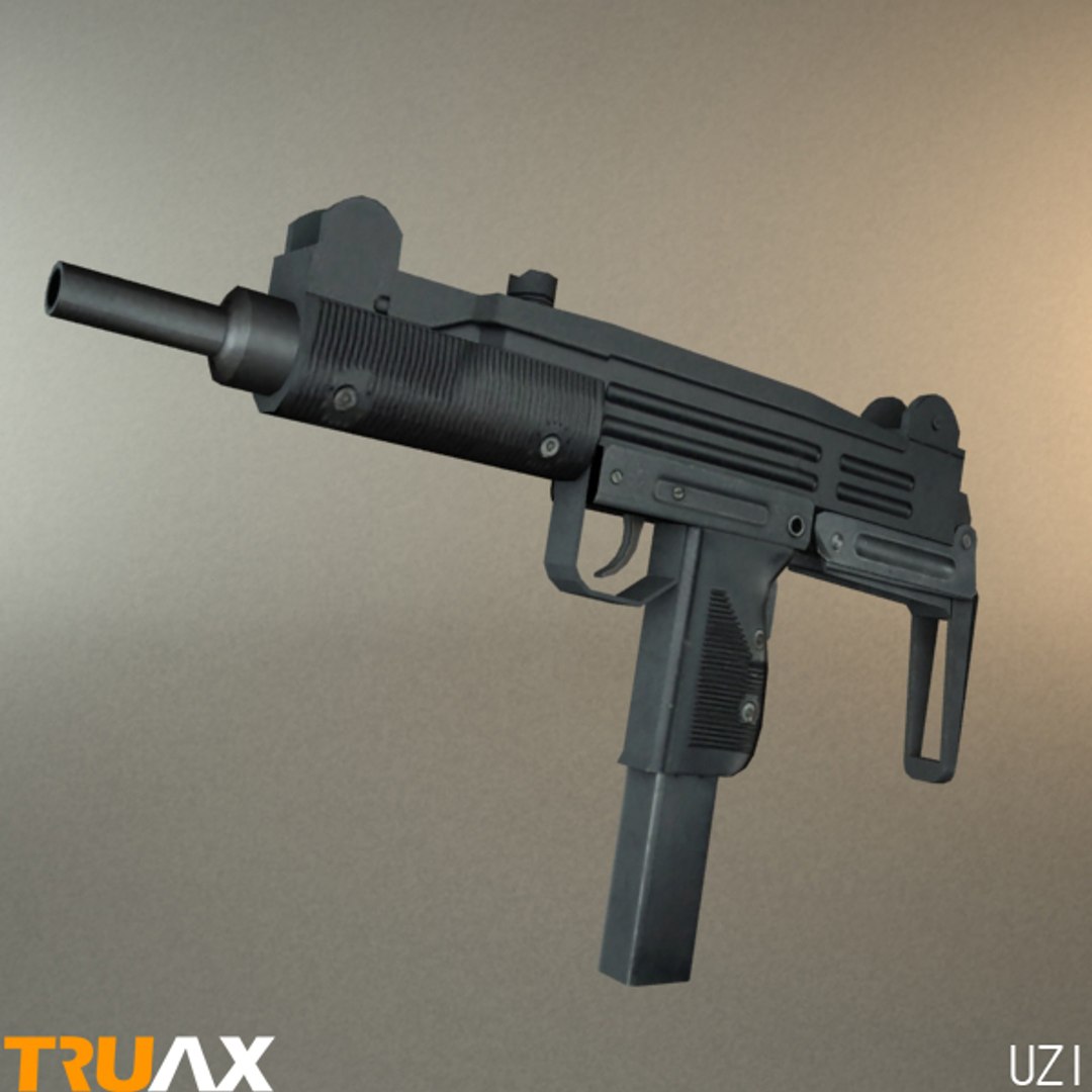 3d Israeli Uzi Model