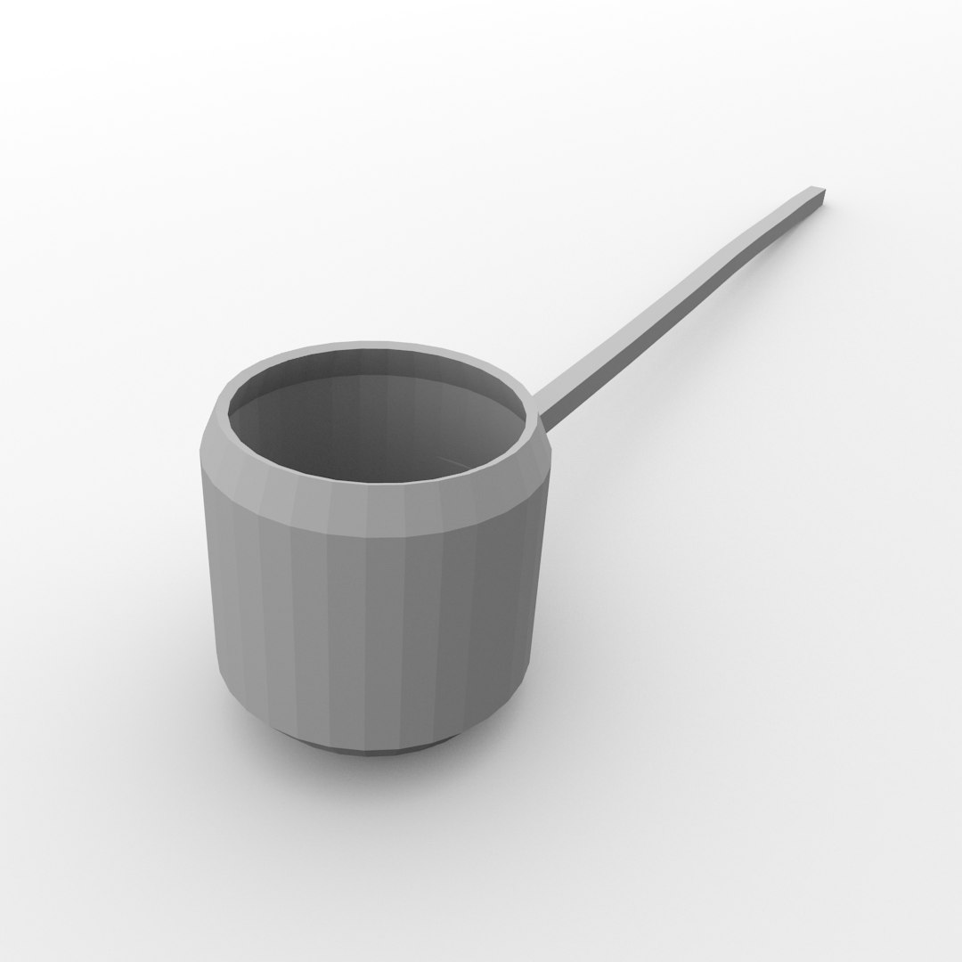 Water Ladle 3d 3ds