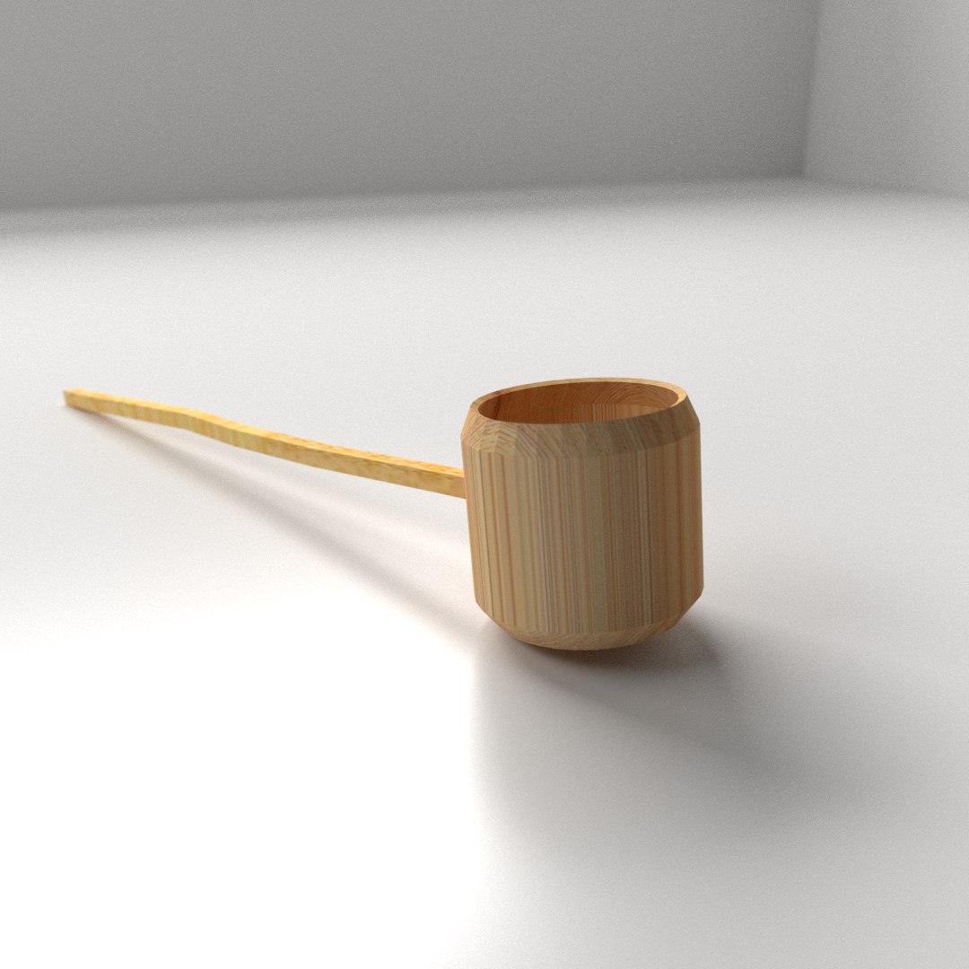 Water Ladle 3d 3ds