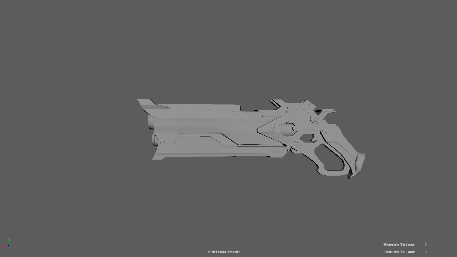 Futuristic Gun-Sci-Fi 3D Gun For Games 3D Model - TurboSquid 2174666