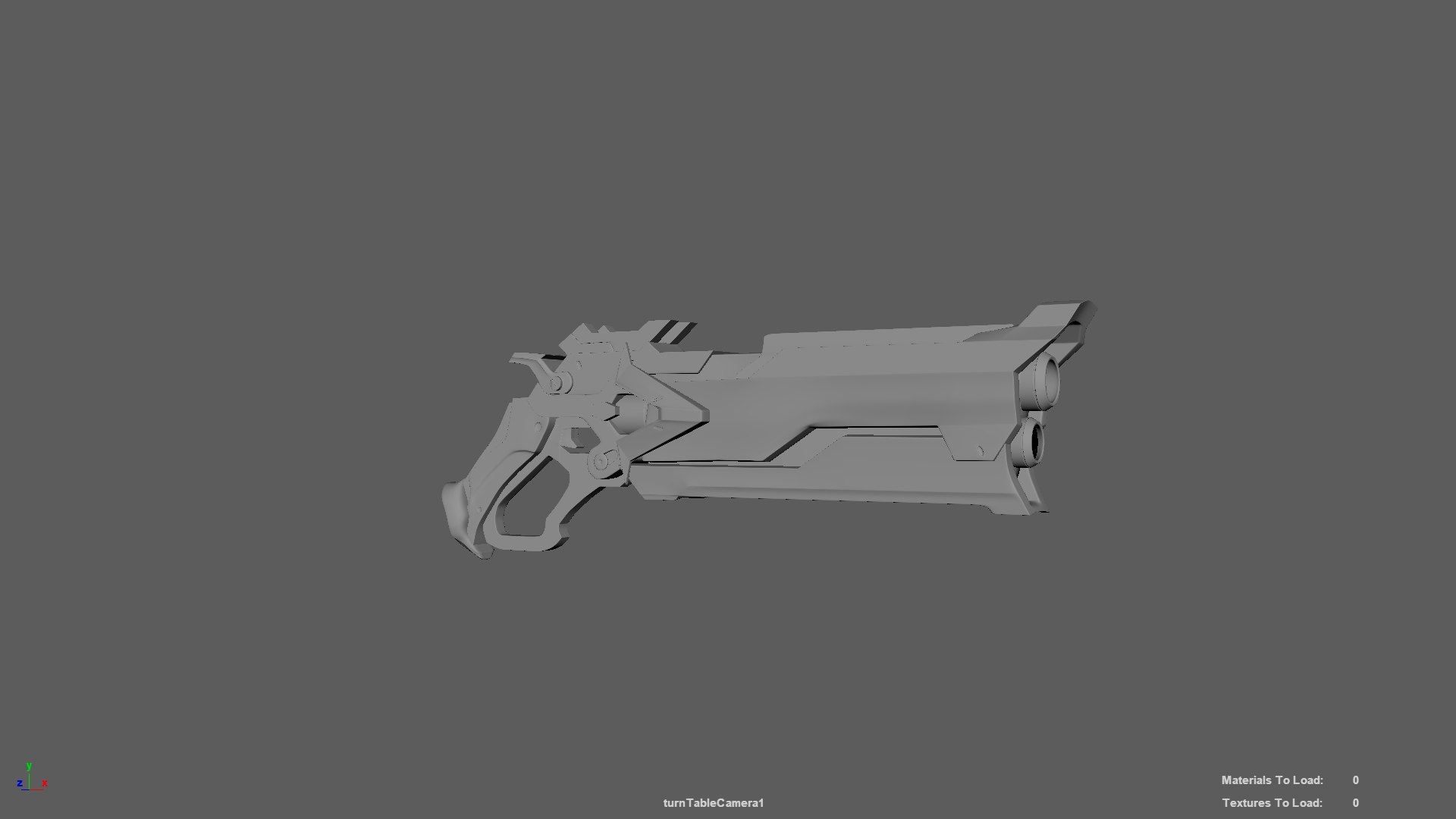 Futuristic Gun-Sci-Fi 3D Gun For Games 3D Model - TurboSquid 2174666