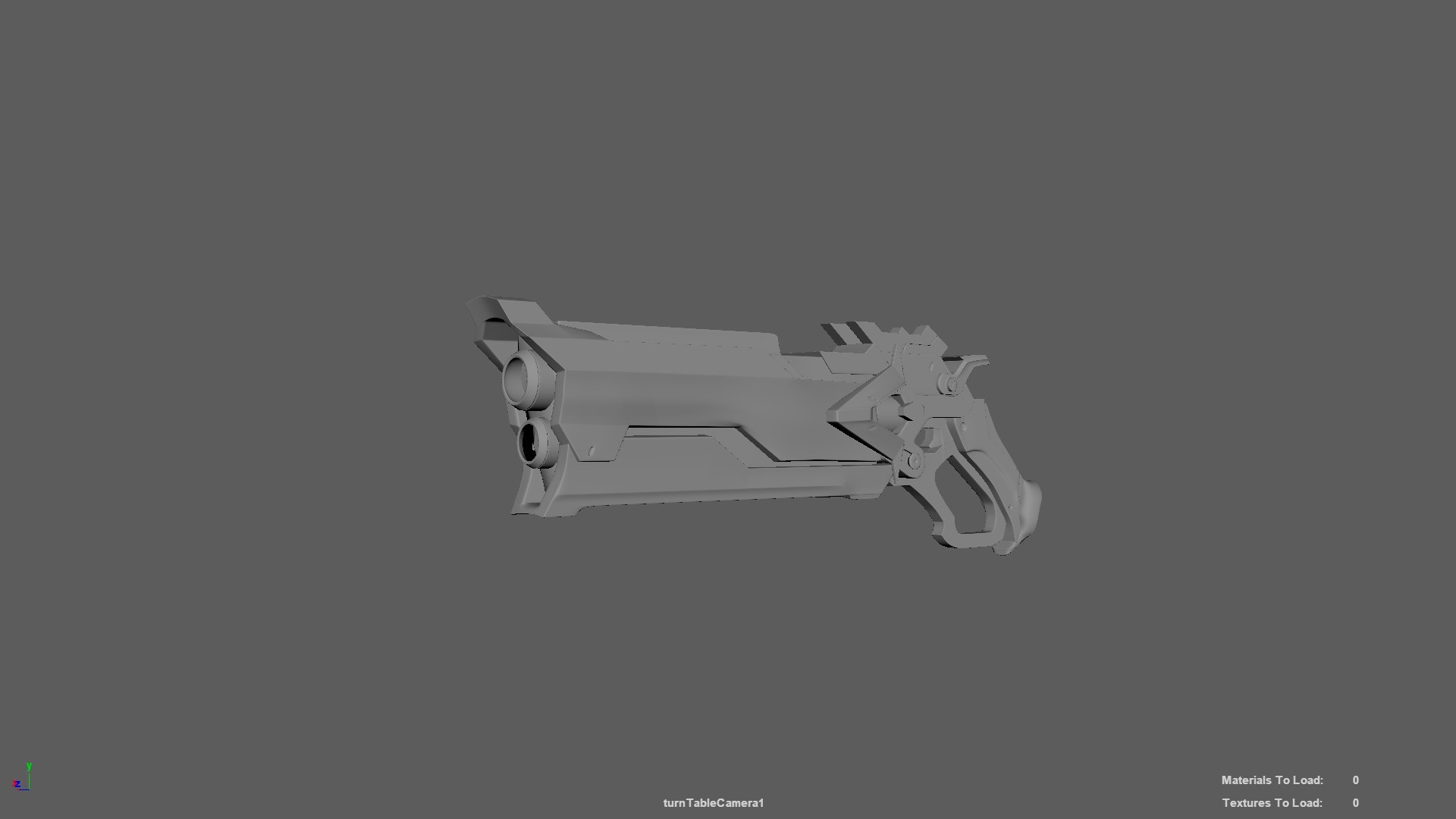 Futuristic Gun-Sci-Fi 3D Gun For Games 3D Model - TurboSquid 2174666