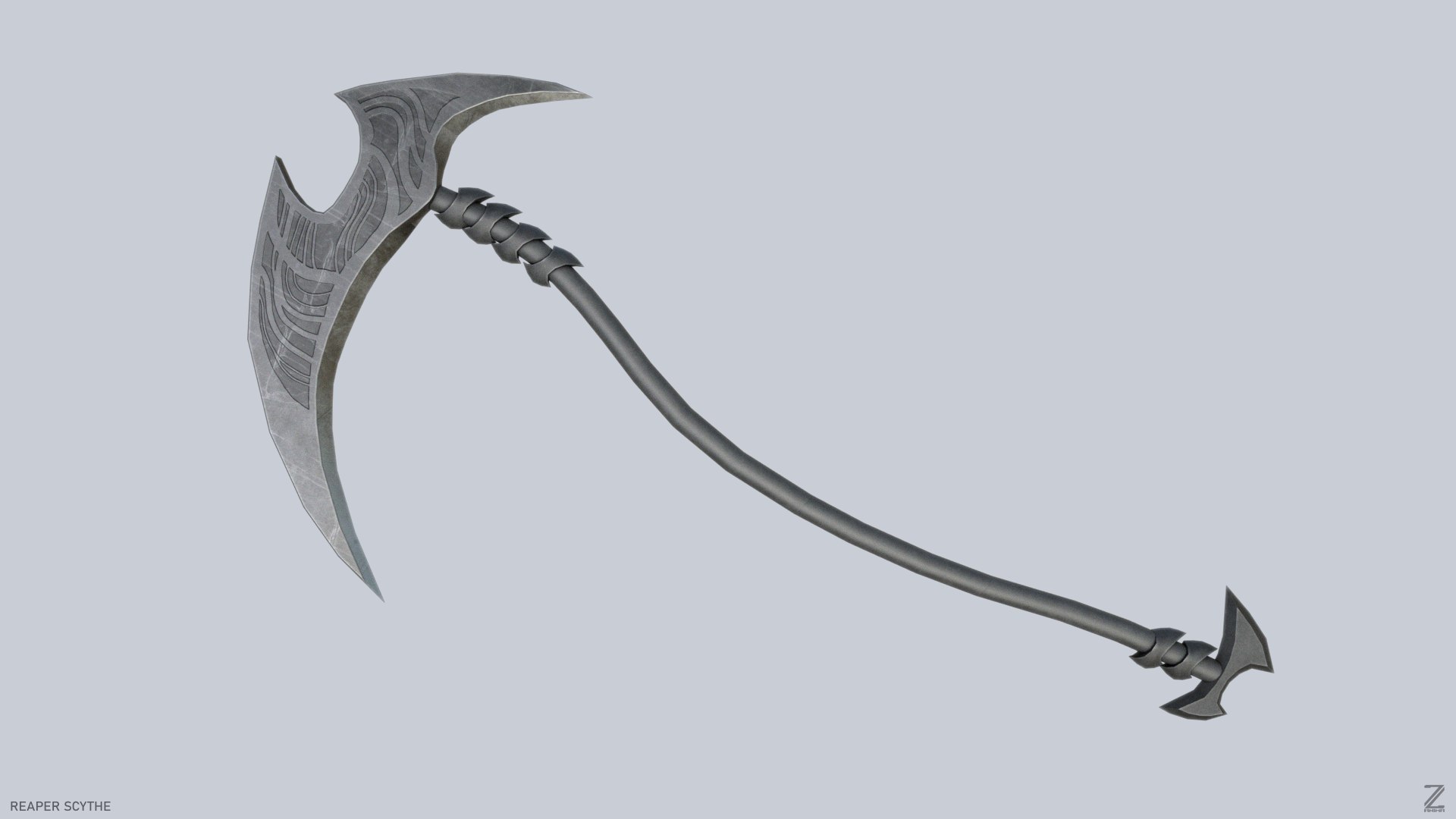 3D Reaper Scythe Model - TurboSquid 2241368