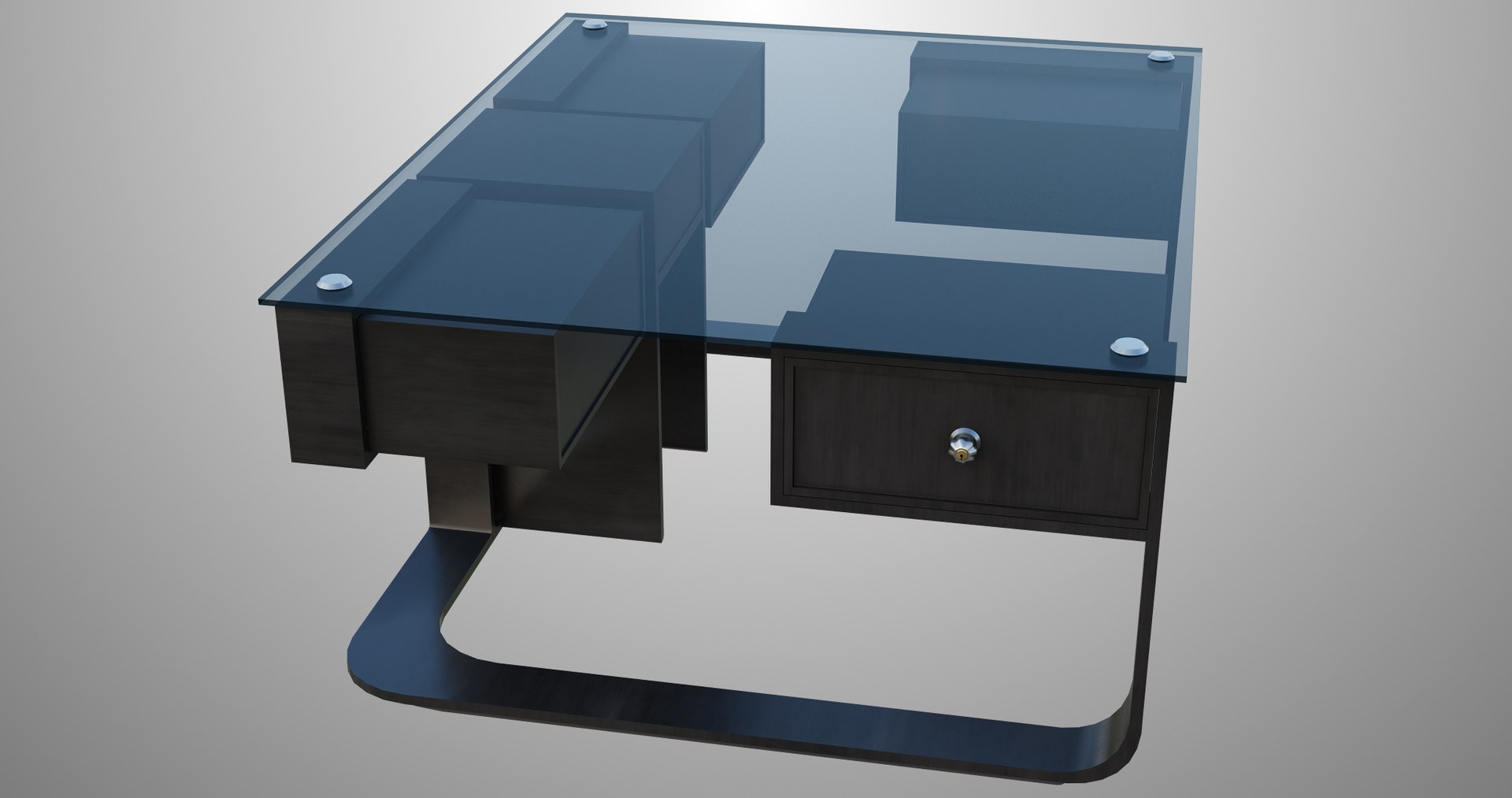Office Galss Table 01 All PBR Unity UE Textures 3D model - TurboSquid ...