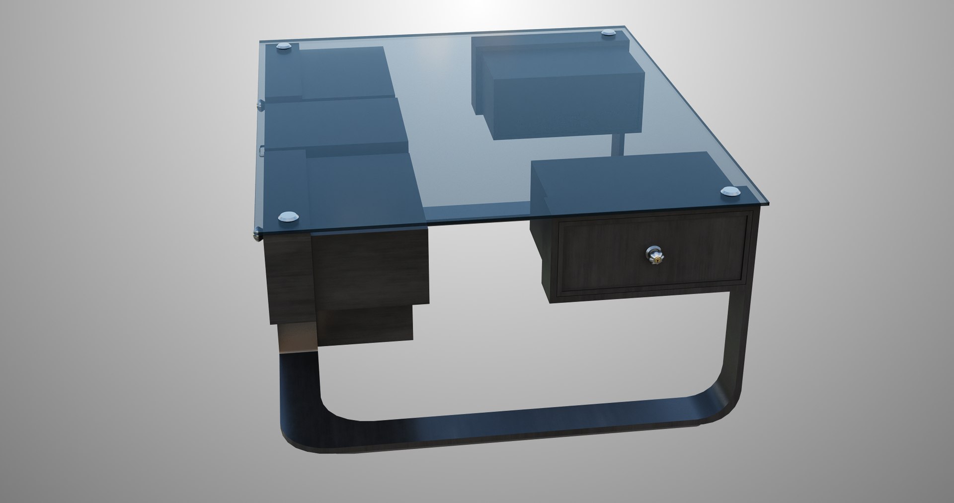 Office Galss Table 01 All PBR Unity UE Textures 3D model - TurboSquid ...