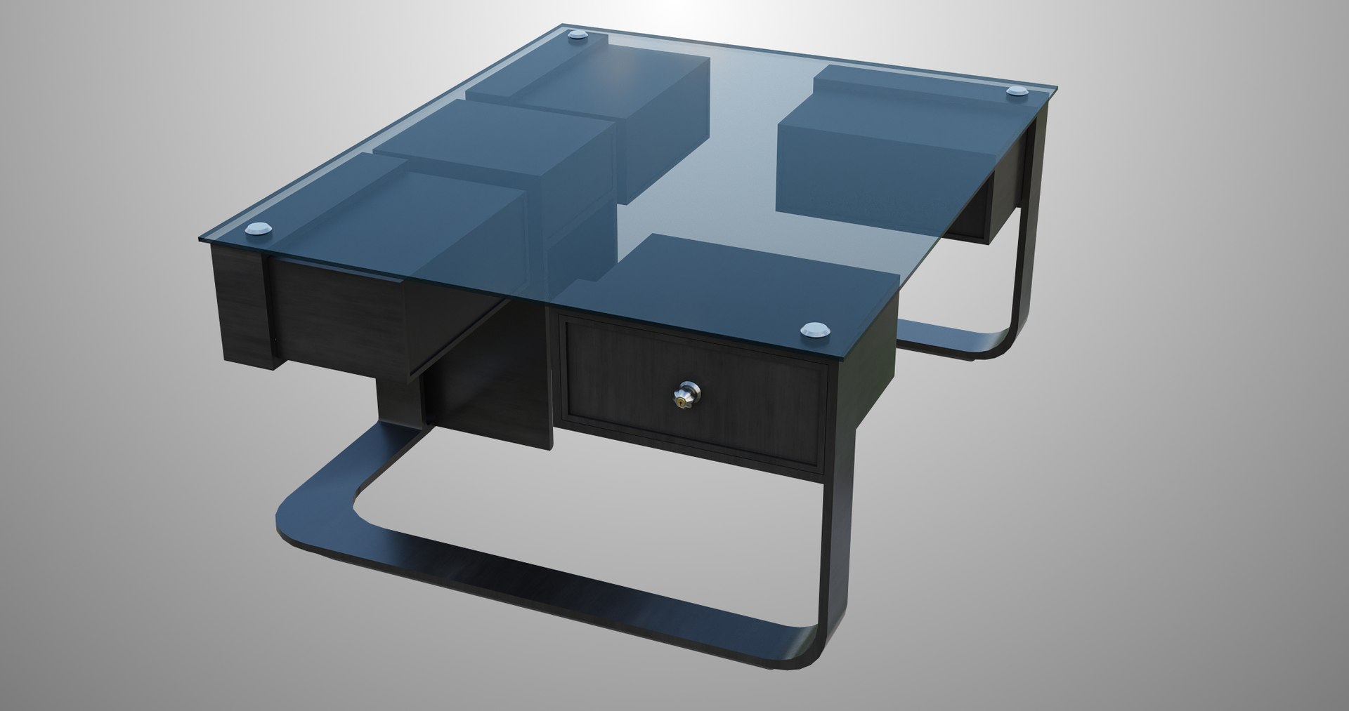 Office Galss Table 01 All PBR Unity UE Textures 3D model - TurboSquid ...