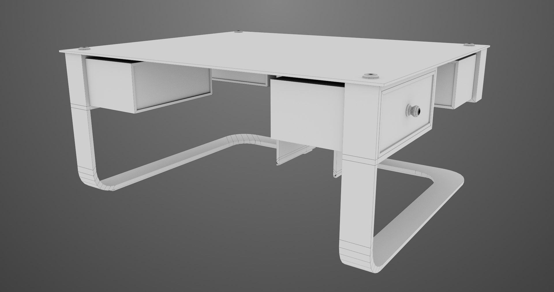Office Galss Table 01 All PBR Unity UE Textures 3D model - TurboSquid ...