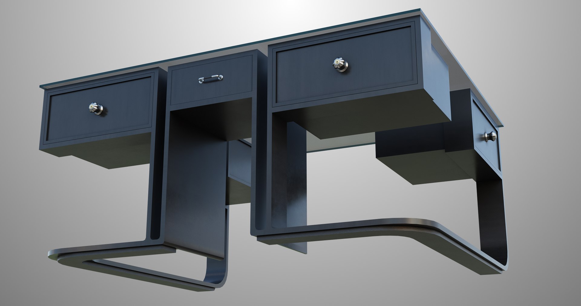 Office Galss Table 01 All PBR Unity UE Textures 3D model - TurboSquid ...